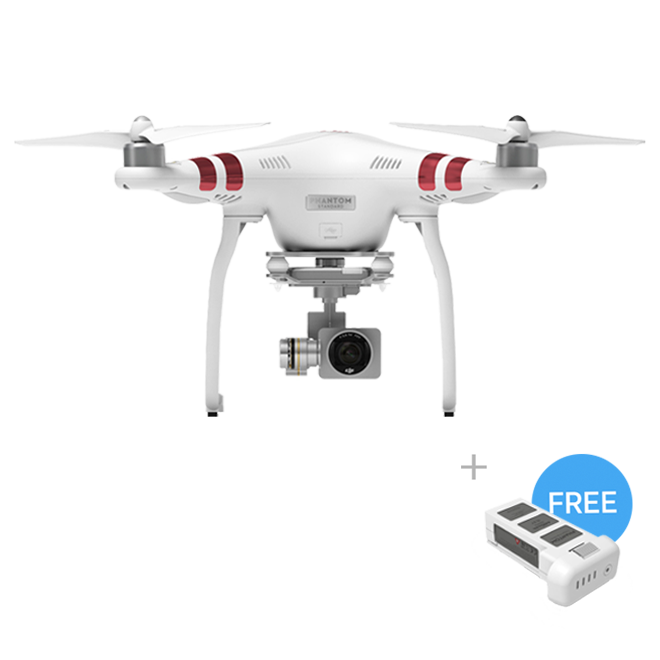 Buy Phantom 3 Standard with Free Extra Battery - DJI Store